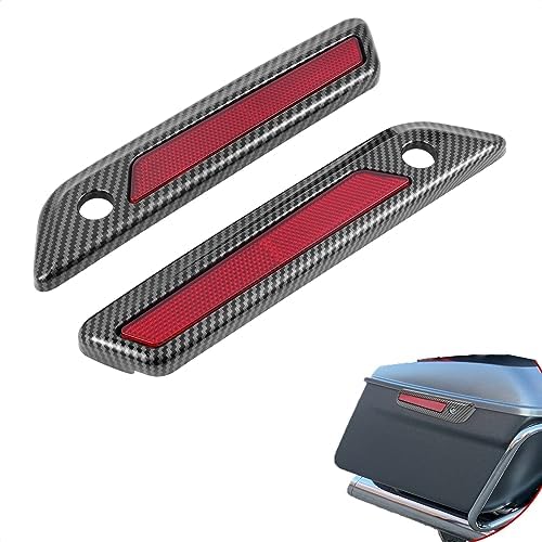 Amazon.com: BRZOXIN Saddlebag Latch Covers for Harley Davidson ...