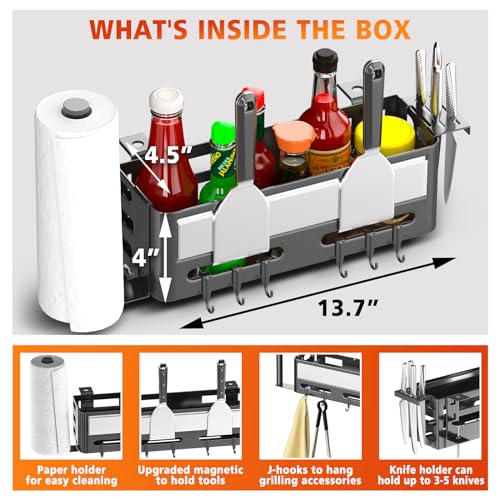 Snapklik.com : Grisun Griddle Caddy For Blackstone 28/36 Griddle/Prep ...