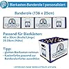 Amazon.de: PRINTALA Bierkasten-Banderole personalisiert mit Foto & Text ...