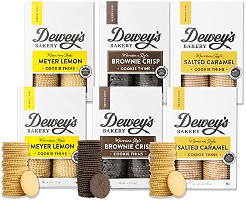 Amazon.com: Dewey's Triple Ginger Moravian Cookies : Grocery & Gourmet Food