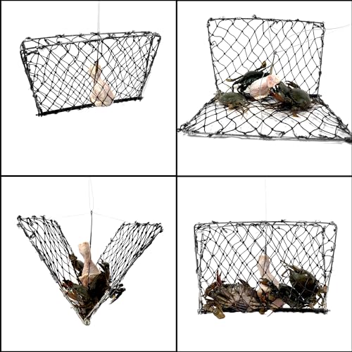 Snapklik.com : Palmyth Castable Crab Trap Hawk Foldable Crabjaw