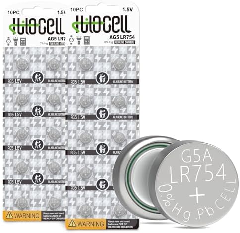 Amazon.com: POWEROWL SR626SW 377 Watch Battery 24 Pack - High Capacity ...