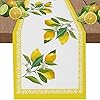 Amazon.com: Summer Lemon Table Runner, Seasonal Fruit Kitchen Dining ...