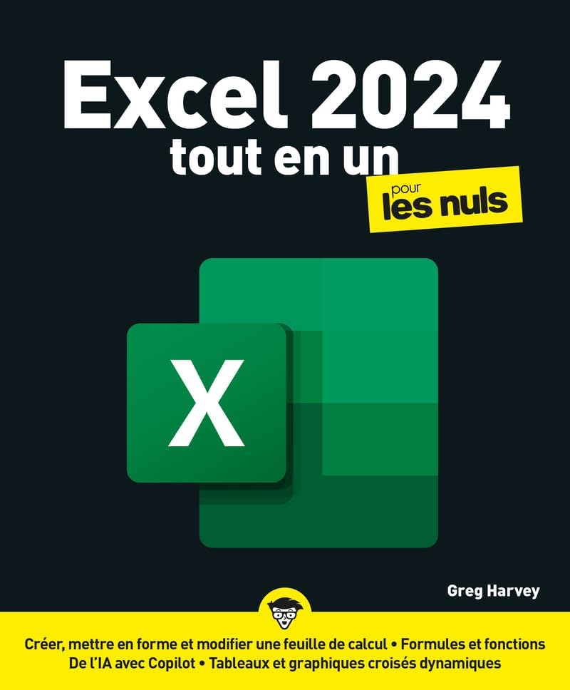Amazon.fr - Excel 2024 Tout en un pour les Nuls - Harvey, Greg, Cano ...