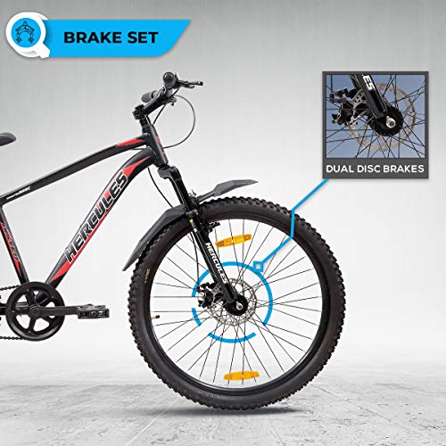 Hercules Hister 27.5T Single Speed Road Cycle (Ideal for : 12+ Years ...