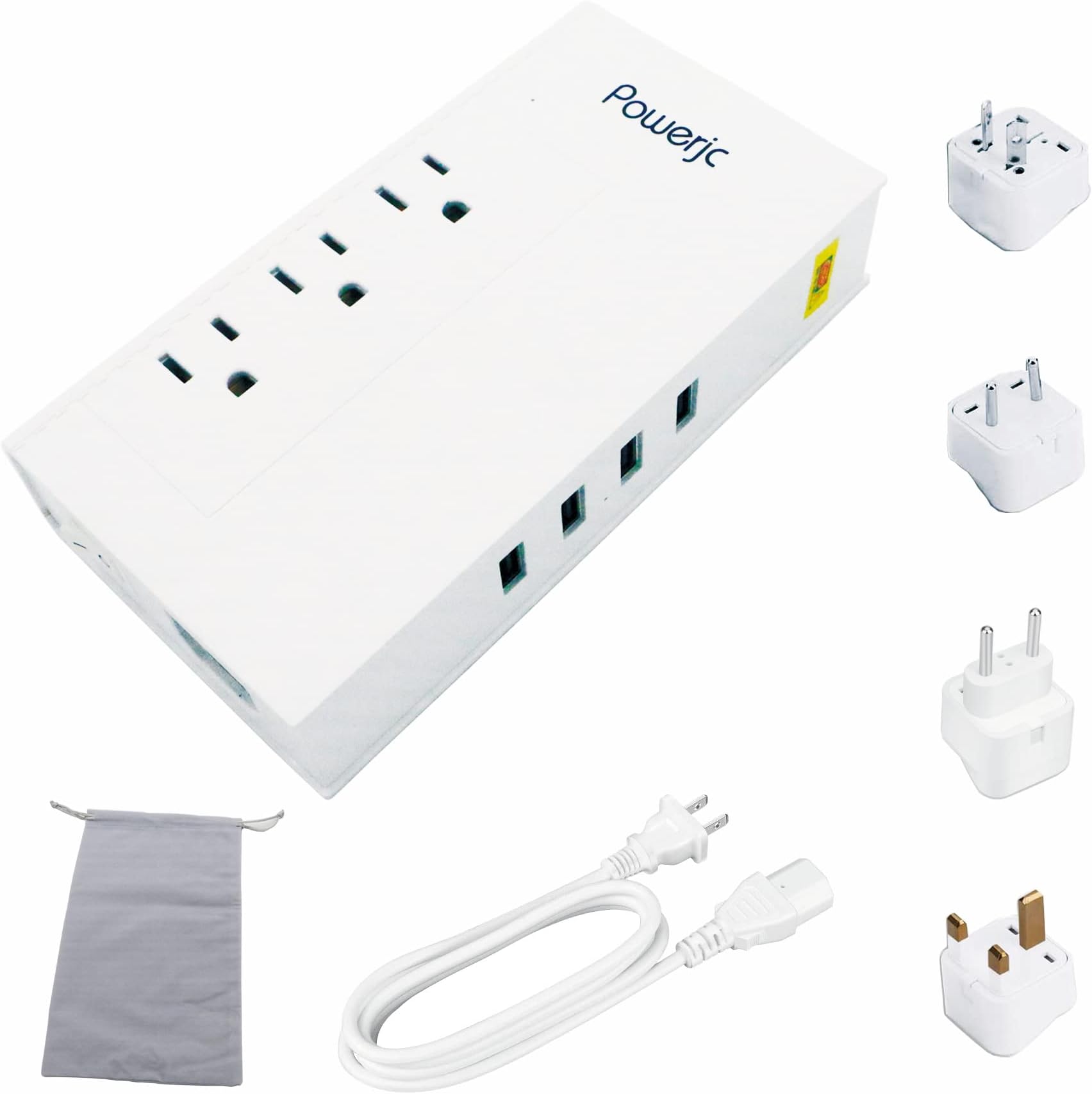 Amazon.com: Powerjc Travel Step Down Power Adapter Voltage Converter ...