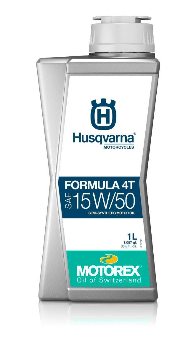 Amazon.com: Husqvarna Motorcycles/Motorex Formula 4T 15W/50 (1.0L ...