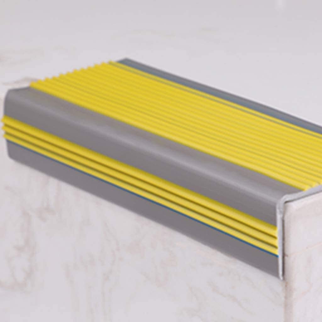 Buy Non-slip Pvc Rubber Corner Staircase Anti-slip Strip Anti-fall Step ...