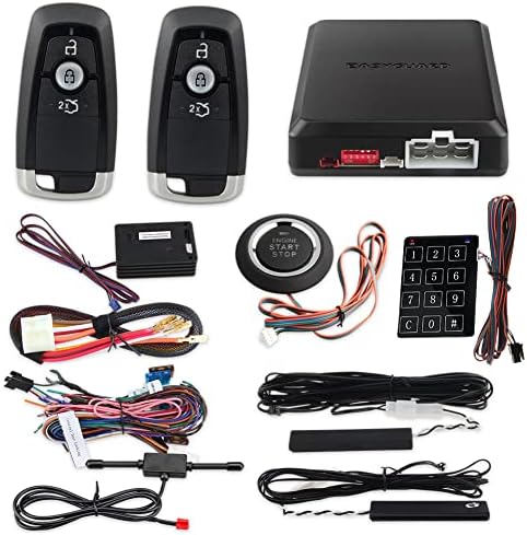 Amazon.com: EASYGUARD EC002-FO3-NS DC12V Smart Key with Push Start ...