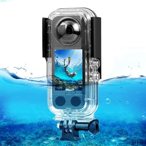 Amazon.com : PULUZ 30m/98ft Dive Housing Case for Insta360 x3 ...