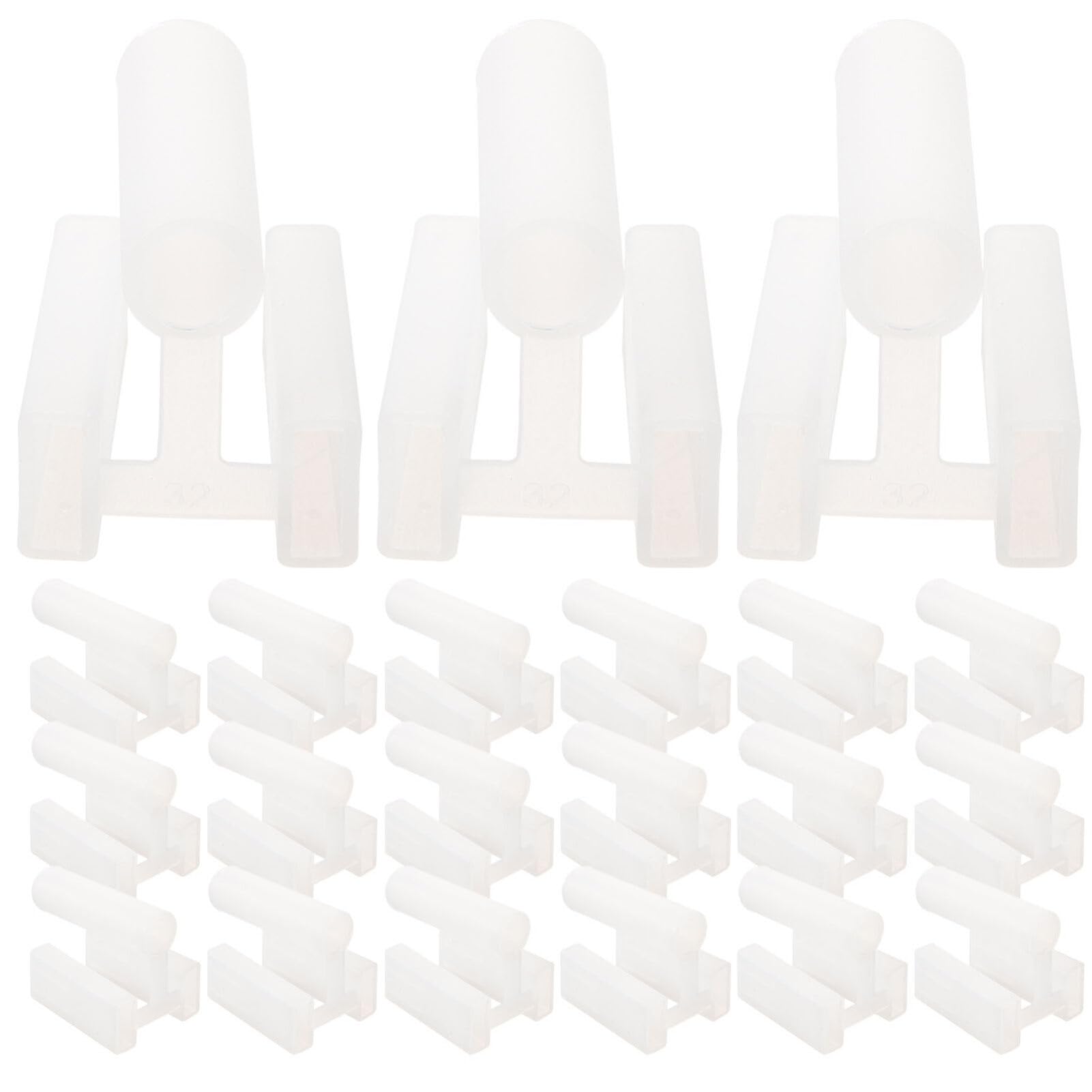 Amazon.com : Uonlytech 100Pcs Outlet Plug Cover 3 Prong Baby Proofing ...