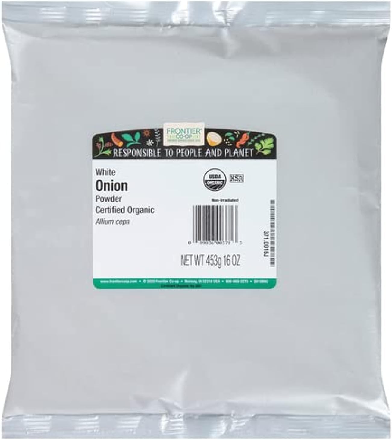 Amazon.com : Frontier Co-op Onion, White Powder, Certified Organic ...