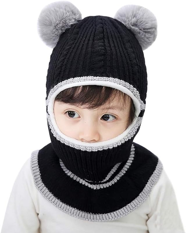 Buy FashioniO®-Winter Hat Monkey Caps Baby Winter Hat, Fleece Lined ...