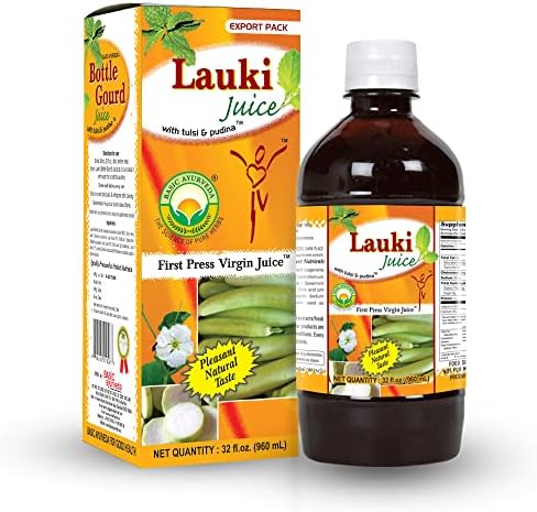 Amazon.com: BASIC AYURVEDA Bottle Gourd Juice | Natural & Organic Lauki ...