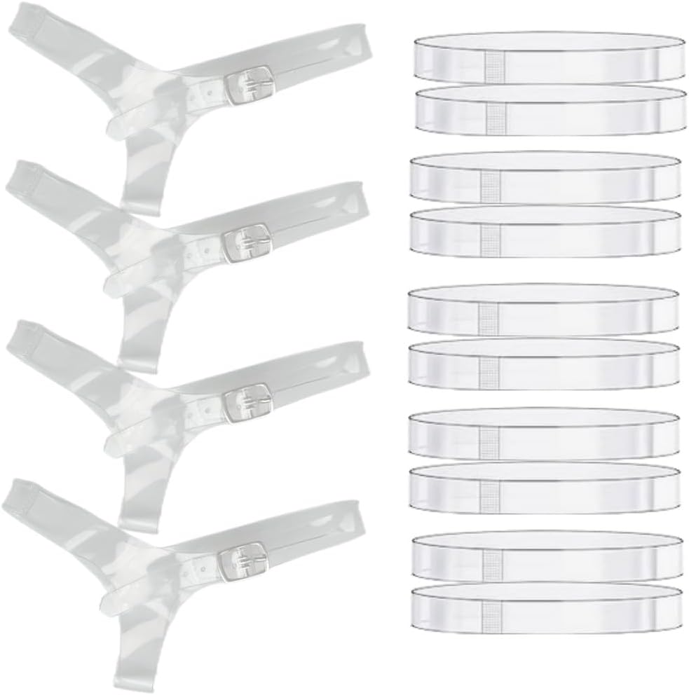 Amazon.com: Anti Loose Shoe Straps Clear Transparent Invisible High ...