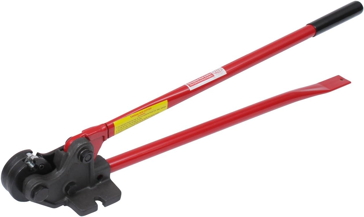 Reed Tool TRC2D Threaded Rod Cutter with Dies for 1/2 and 3/8-Inch ...