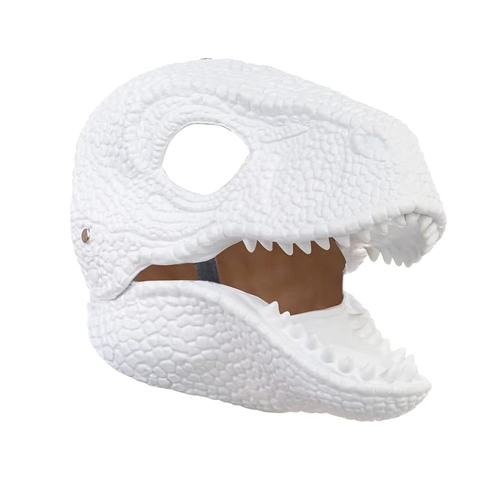 Buy BELUAPI Eye-catching Dinosaur Mask, Dino Mask Moving Jaw Decor ...