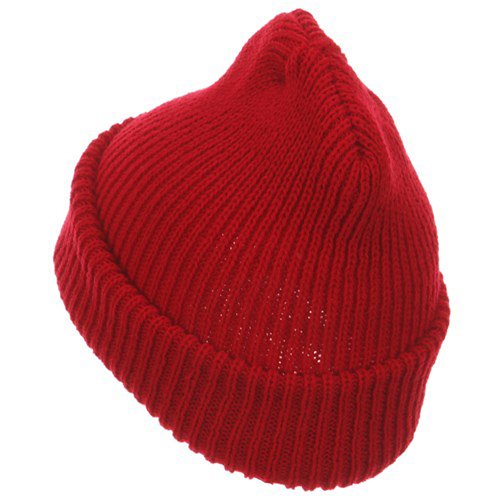 Artex Solid Plain Watch Cap Beanie - Red : Amazon.in: Clothing ...