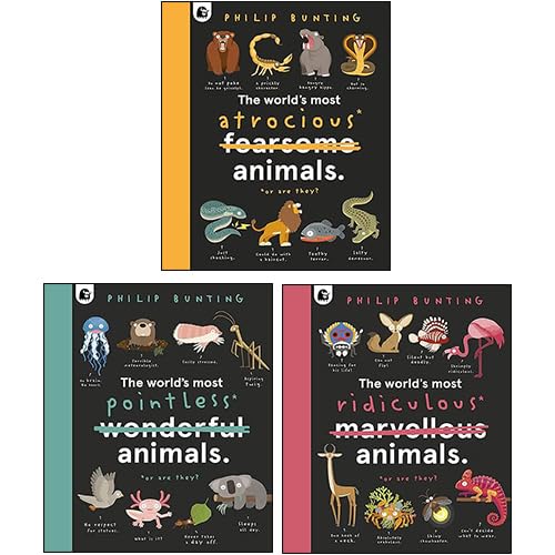 Philip Bunting 3 Books Collection Set (The World's Most Pointless ...