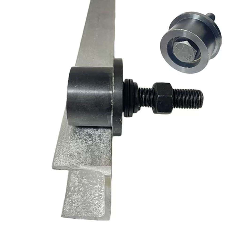 Snapklik.com : 4Pcs Heavy Duty I Beam Trolley Rollers,I-Beam Rollers ...