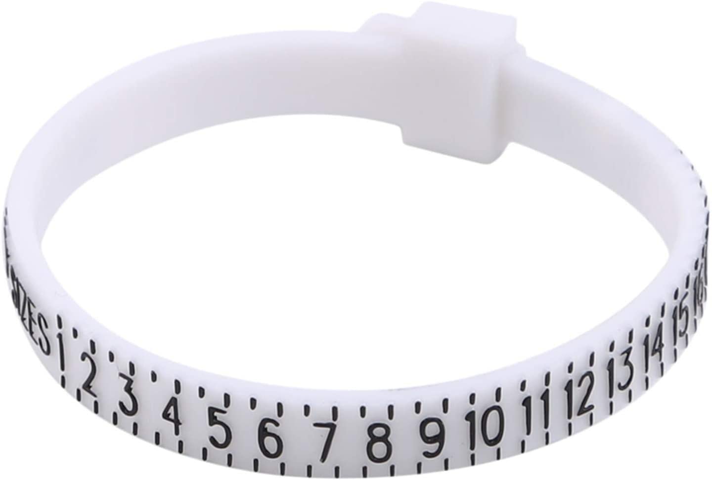 Buy Ring Sizer Measures Ring Sizes Uk A To Z With Ring Size Guide ...