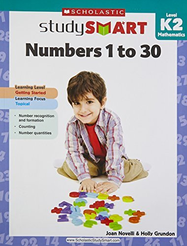 Scholastic Study Smart: Numbers 1 to 30 by Joan Novelli (2012-06-01 ...