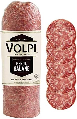 Amazon.com: Volpi Genova Salami - approx. 2.5 lb : Grocery & Gourmet Food