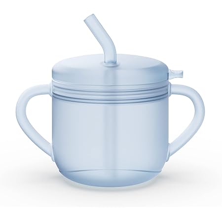 Amazon.com: Olababy Clear View Silicone Training Cup with Straw Lid | Toddler Sippy Trainer 12mo ...
