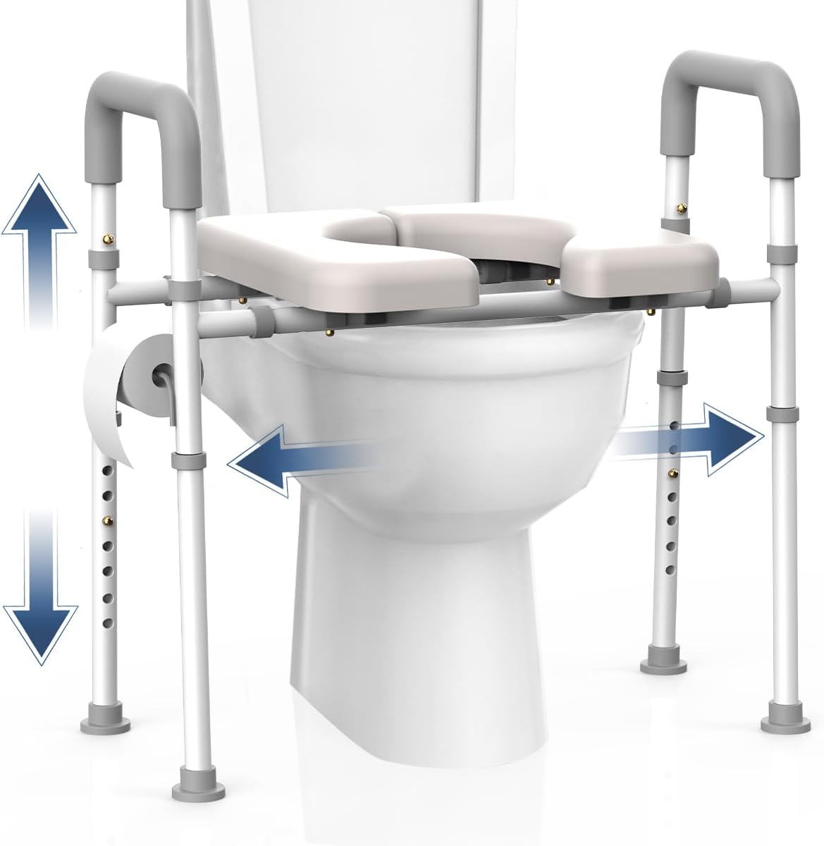 Amazon.com: VOCIC Electric Toilet Lift, Double Hall Sensors Elevated ...
