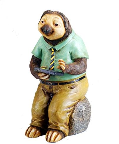 Sloth with Solar Lights Garden House Outdoor Decor by Bo Toys - Amazon.com