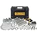 DEWALT Mechanics Tool Set, 1/4" & 3/8" & 1/2" Drive, SAE/Metric, 205 ...