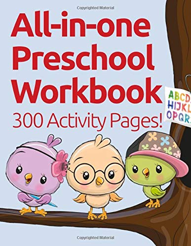 All-In-One Preschool Workbook!: 300 Activity Pages!: David, Jackson A ...