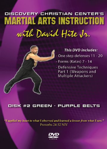 Amazon.com: Martial Arts Instruction with David Hite Jr. - Green/Purple ...