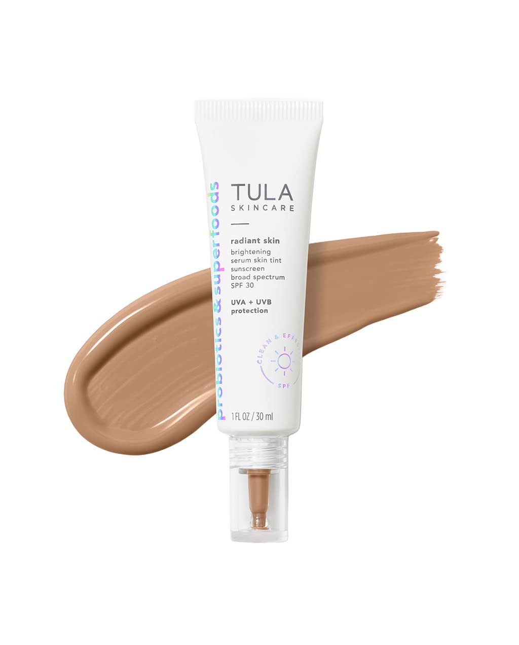 Amazon.com: Tula Skin Care Radiant Skin Brightening Serum Skin Tint SPF ...
