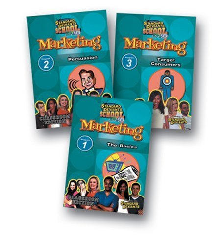 Amazon.com: Standard Deviants School - Marketing Super Pack, Programs 1-3 (Classroom Edition ...
