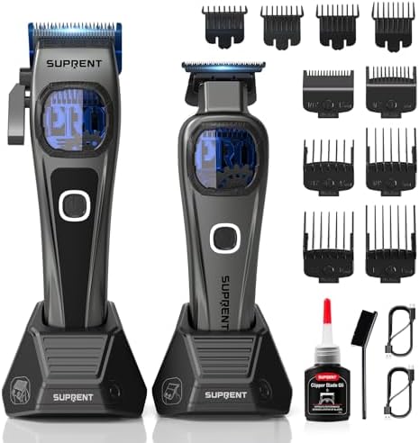 Amazon.com: SUPRENT Professional Hair Clippers for Men - Cordless ...