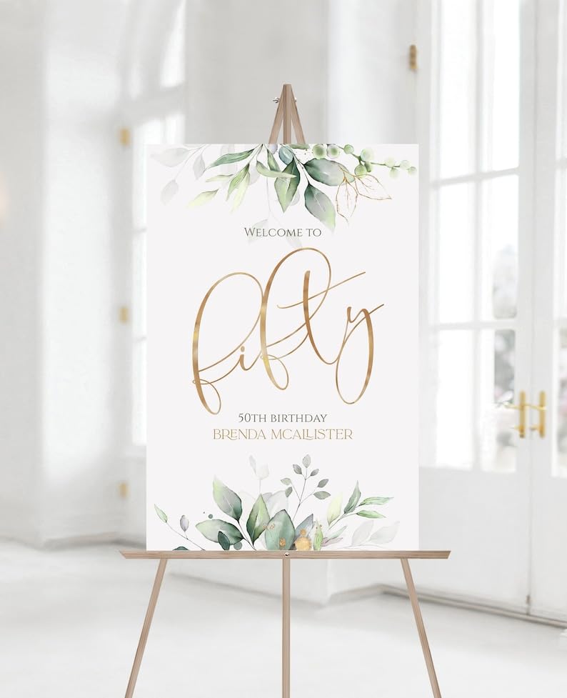 Amazon.com : Happy Birthday Welcome Sign, Happy Birthday Sign, Birthday ...