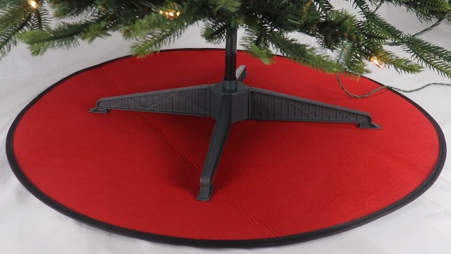 Watch Felt Christmas Tree Stand Mat on Amazon Live