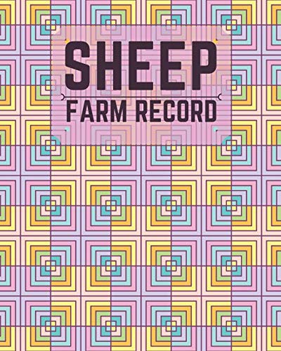 Sheep Farm Record: Lambing Journal Record Keeping Farm Tracker for ...