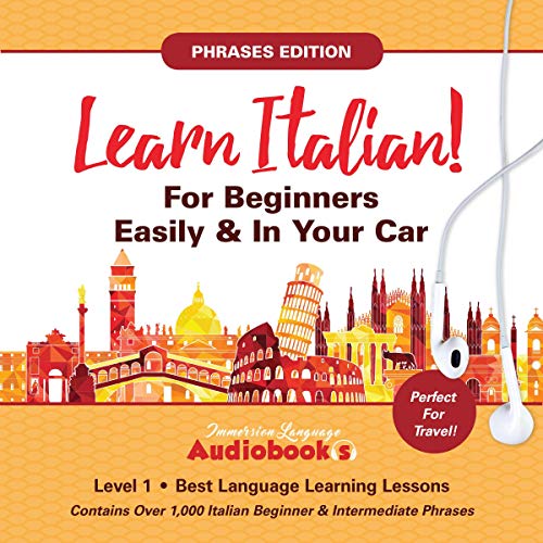 Amazon.com: Learn Italian for Beginners Easily & in Your Car! Phrases ...