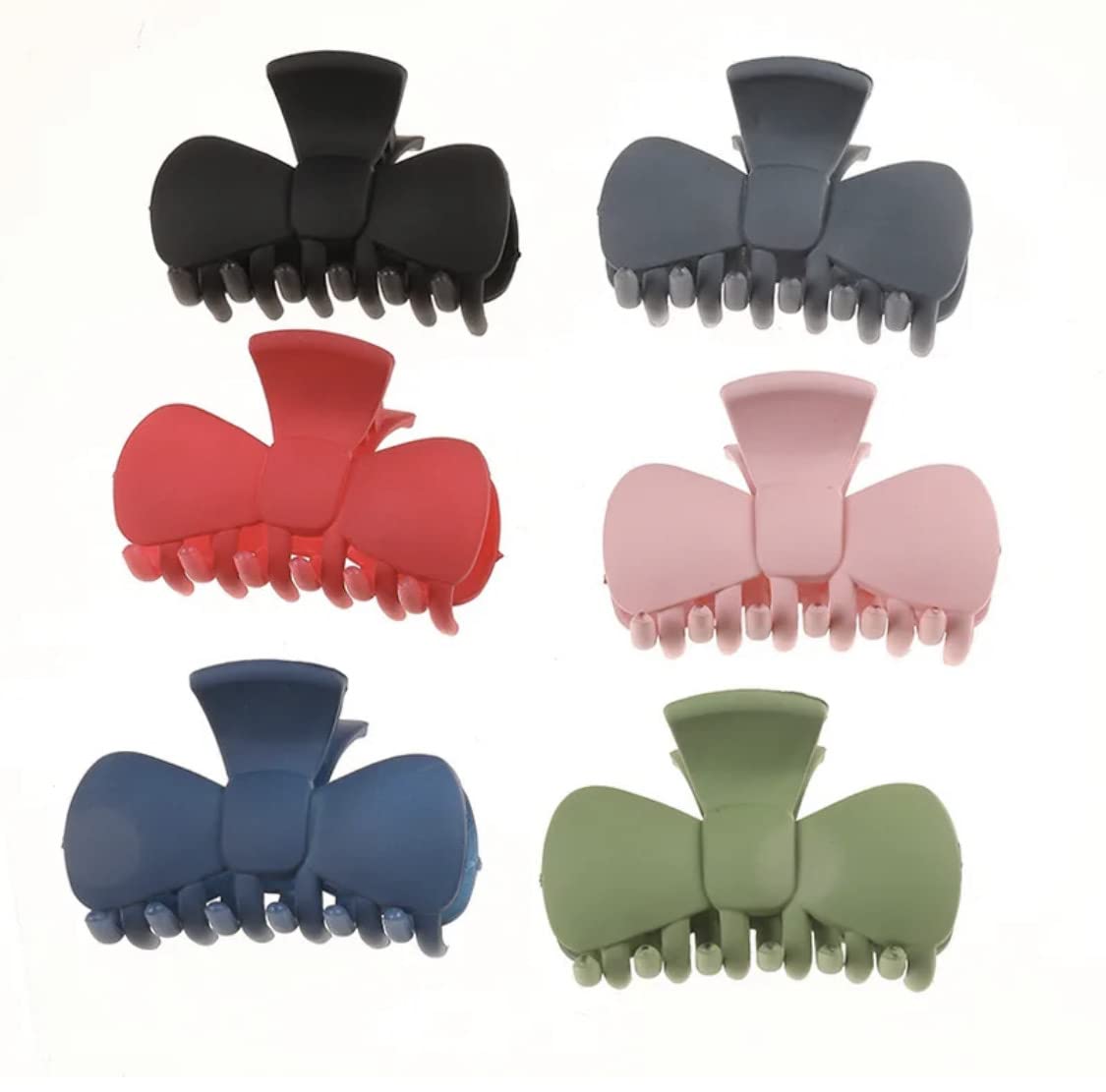 Amazon.com : 6 Pack - 8 CM Medium Claw Hair Clips for Women, Girls ...