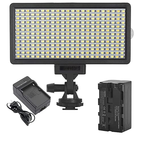 VOFFY DSLR Camera Professional LED Video Light Kit Color Temperature of ...