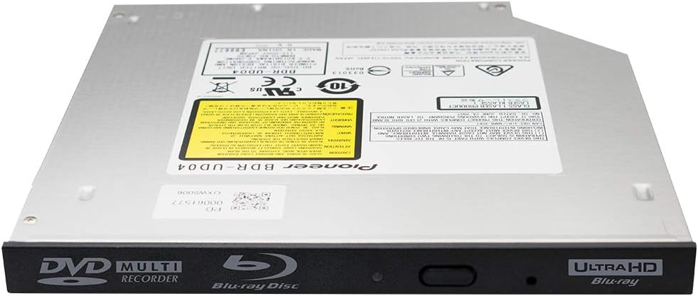 Amazon.co.jp: Pioneer製 9.5mm BDR-UD04 ウルトラスリムUltra HD Blu-rayドライブ ...