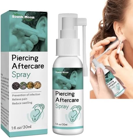 Amazon.com: Piercing Aftercare Spray Solution to Shrink Piercing Bumps ...