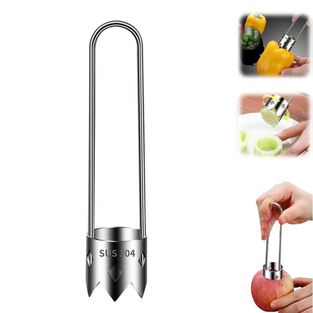 Amazon.com: Multifunctional Fruit And Vegetable Core Remover,Red Bell ...