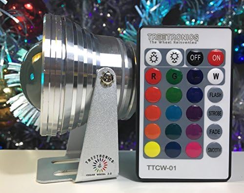 Amazon.com: BW Brands Christmas Tree Color Wheel - Illuminates Your ...