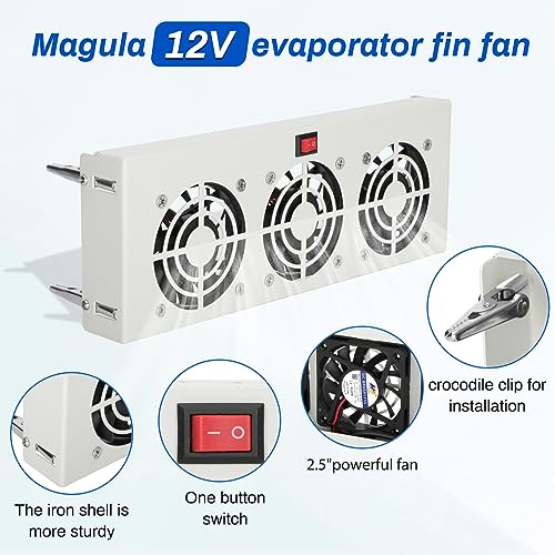 Snapklik.com : 12V Rv Refrigerator Fan,Prevents Fins From Icing To ...