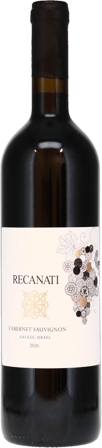 Recanati Cabernet Sauvignon Red Kosher Dry Wine 1x750ml 13.5% : Amazon ...