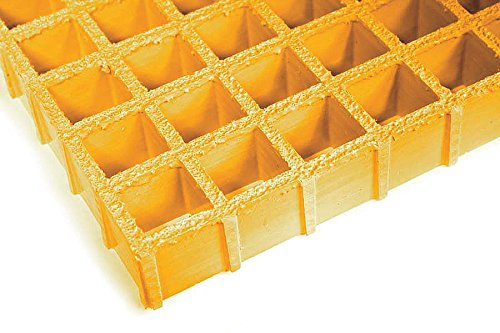 Amazon.com: Fibergrate Yellow Molded Grating, Corvex Resin Type, 8 ft ...
