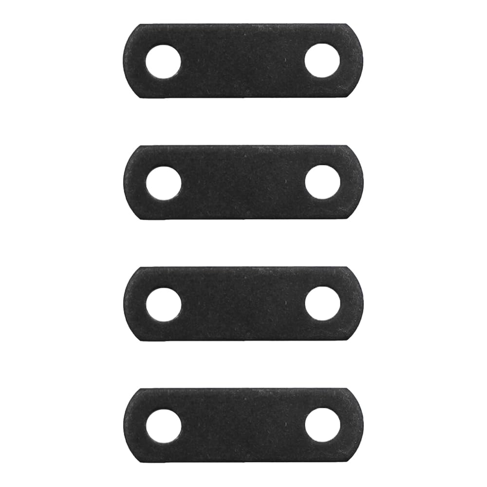 Amazon.com: Set of Four (4) 2-5/8" Leaf Spring Trailer Shackle Strap ...